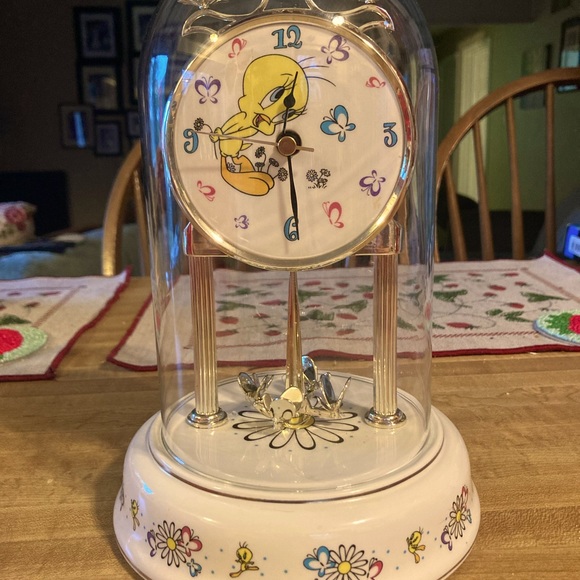 TM & 2000 Warner Broa. | Other | Tweety Bird Domed Clock | Poshmark